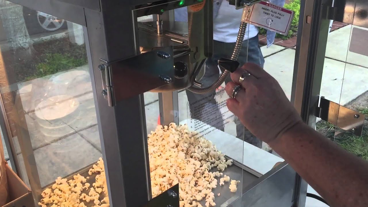 How to use festival popcorn popper - YouTube