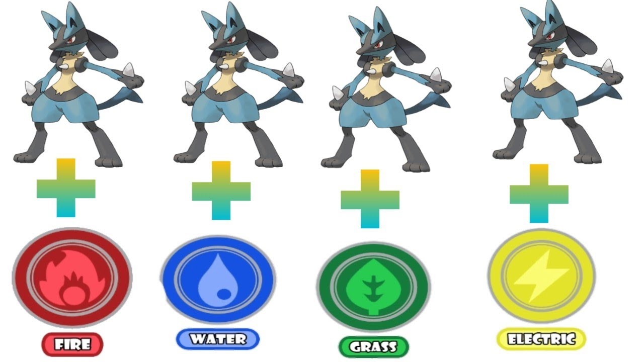 What If lucario had all types of evolutions ||Pikachu ||Ash ||lucario ...