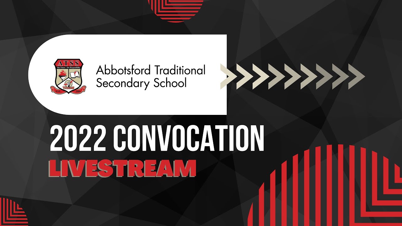 Abbotsford Traditional Secondary 2022 Graduation - YouTube