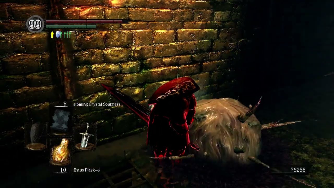 Dark Souls: Slime Finishes Host - YouTube