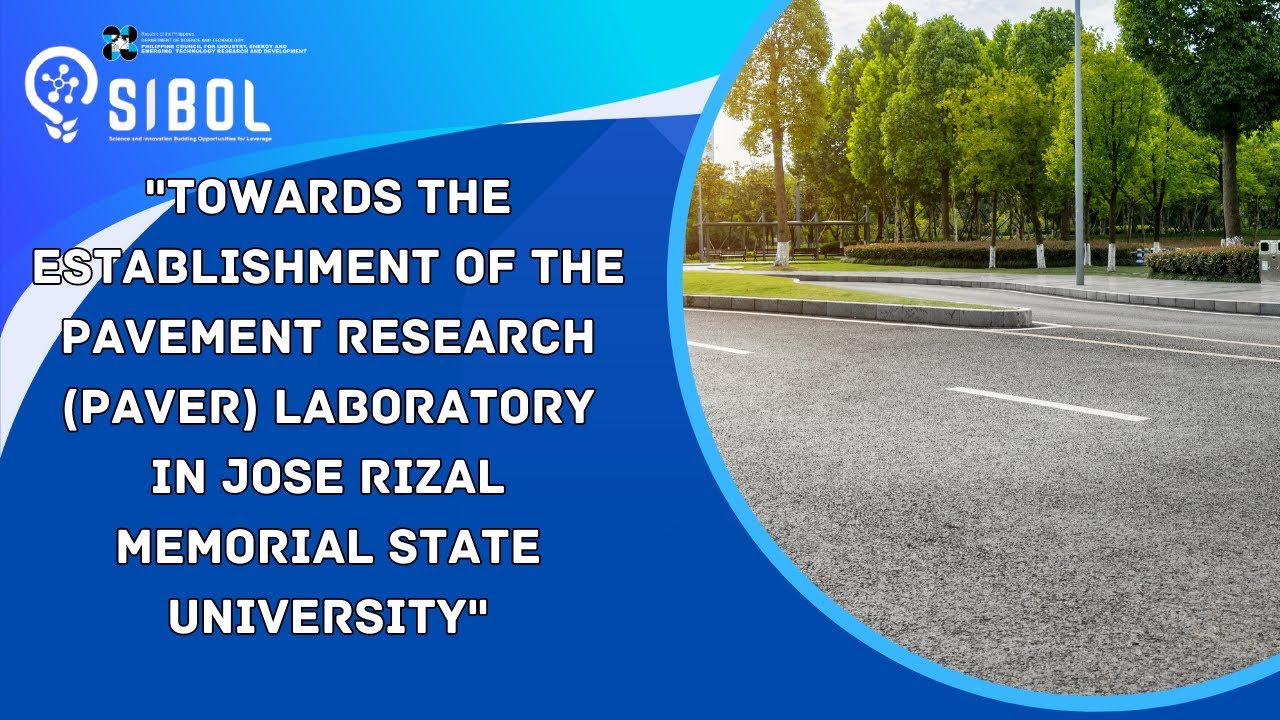 Towards the Establishment of Pavement Research Laboratory in Jose Rizal ...
