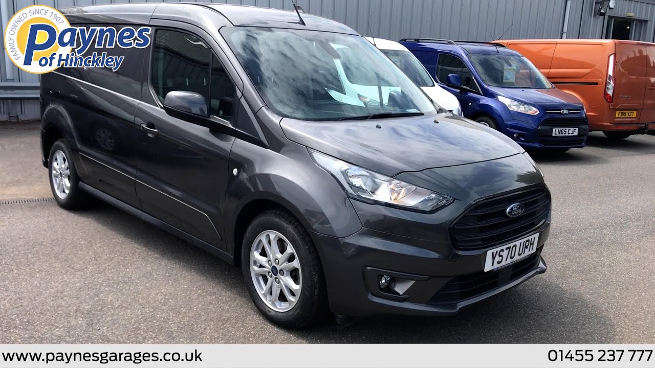 Ford Transit Connect Limited 240 L2 LWB 1.5L 120PS Magnetic Grey at ...