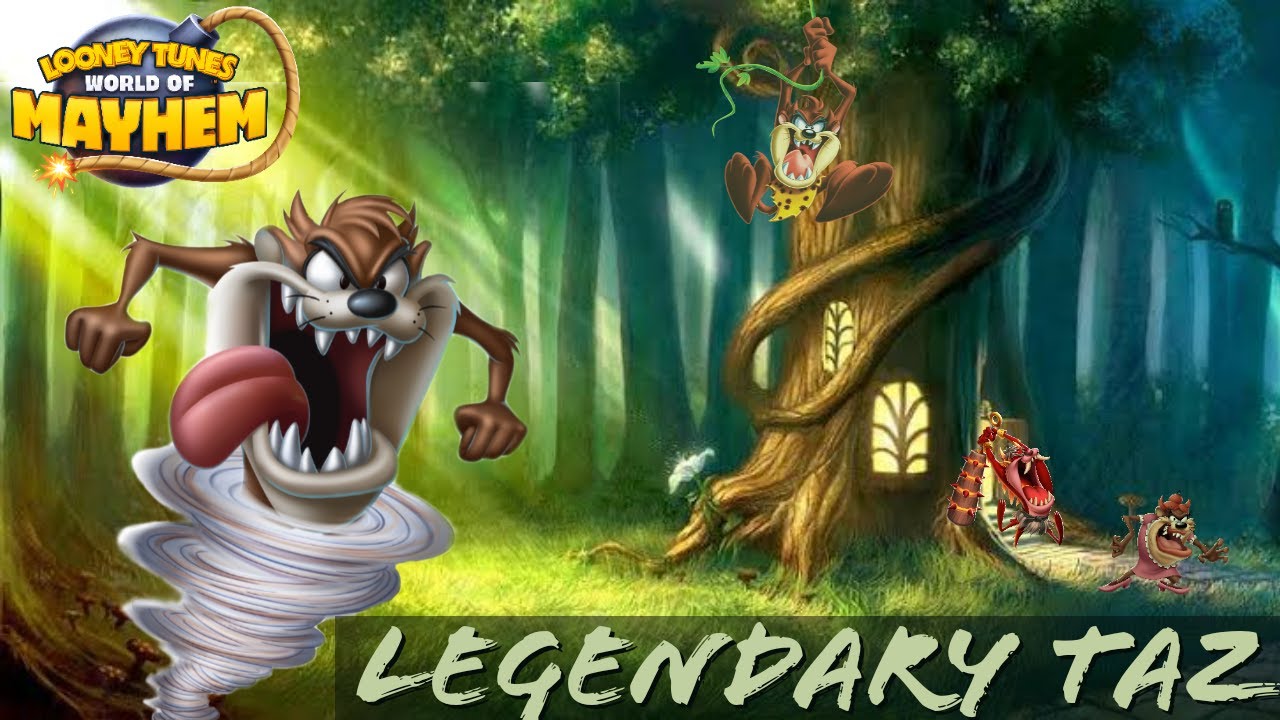 LOONEY TUNES WORLD OF MAYHEM EVENT TAZ LEGENDARY | YOKAI TAZ l ...