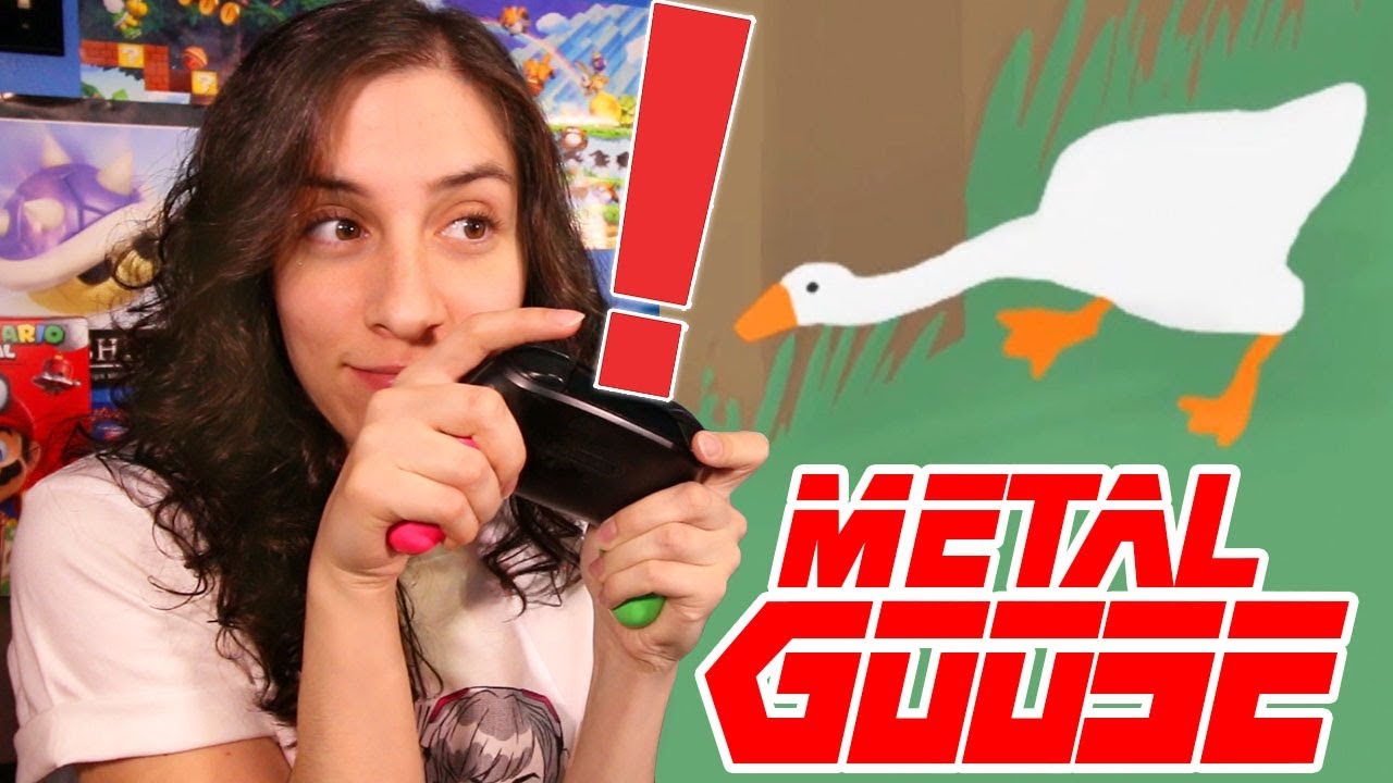 METAL GOOSE SOLID - Untitled Goose Game! | JustJesss - YouTube