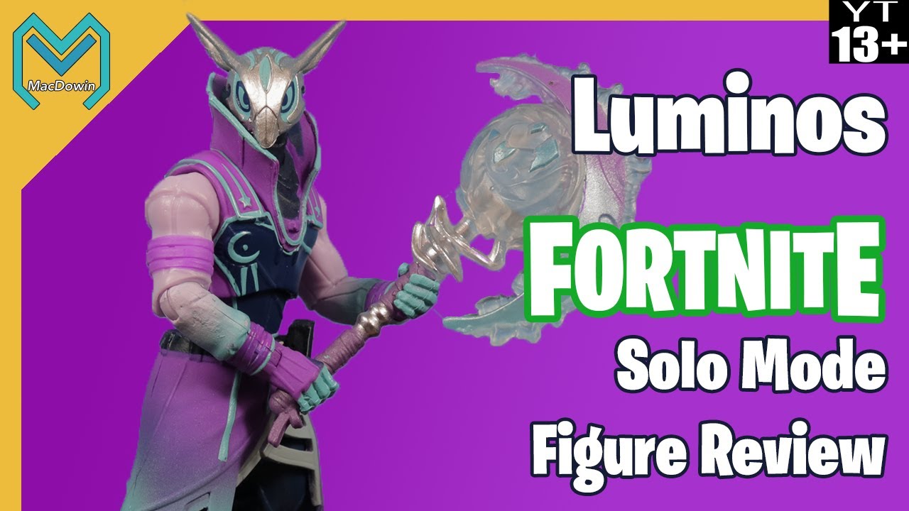 Luminos Action Figure Review Fortnite Jazwares - YouTube
