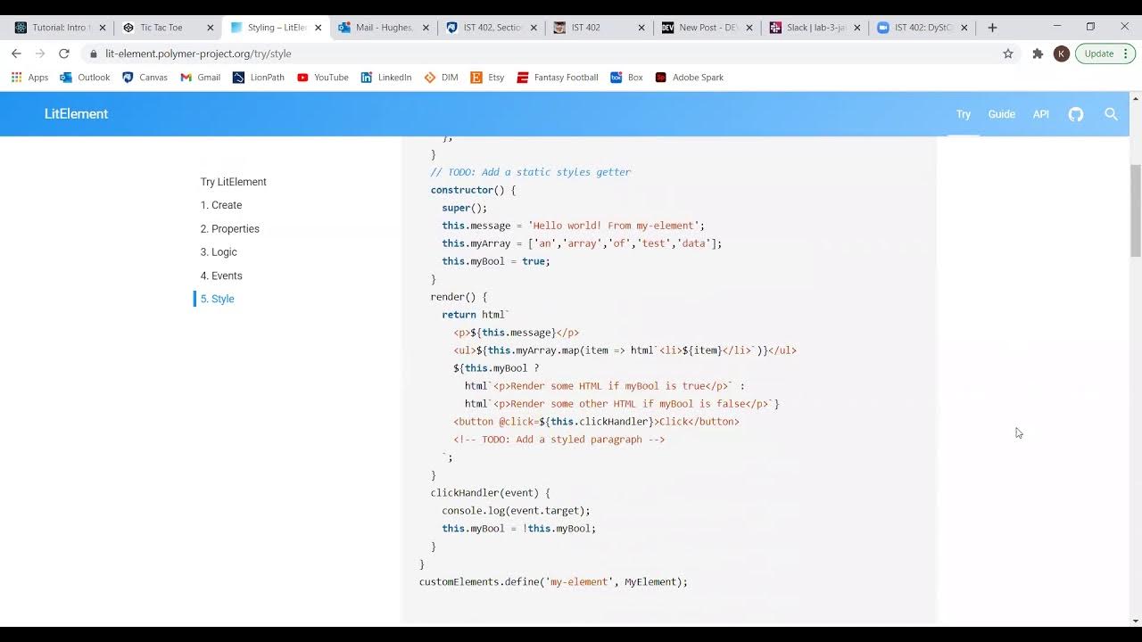 JavaScript - React vs LitElement Tutorials: Frameworks vs Libraries - YouTube