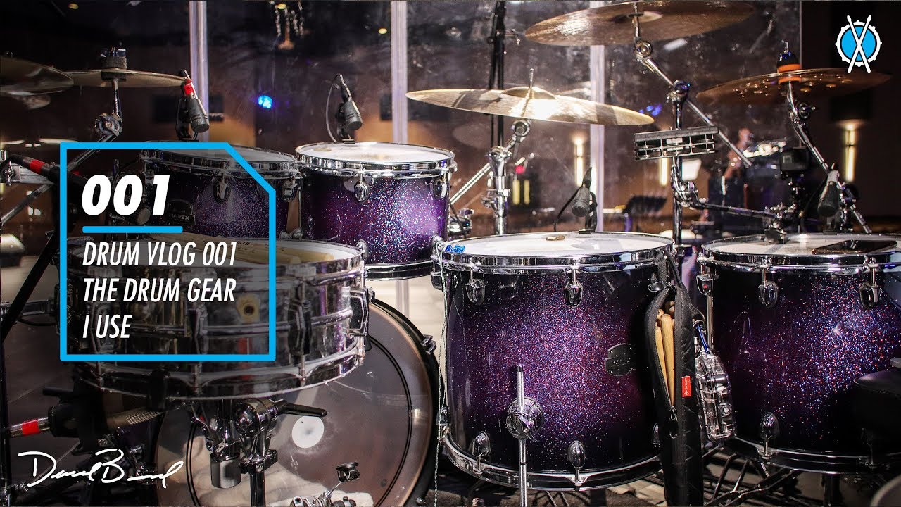 Drum Vlog 001 // The Drum Gear I Use! // Daniel Bernard - YouTube