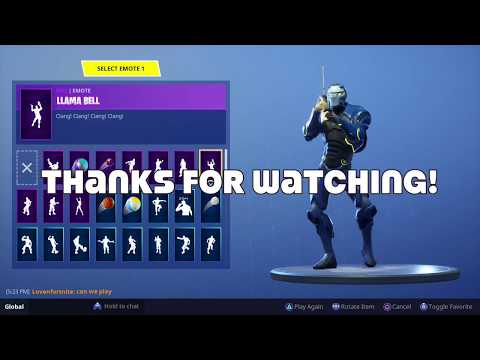 FORTNITE LLAMA BELL EMOTE (1 HOUR)