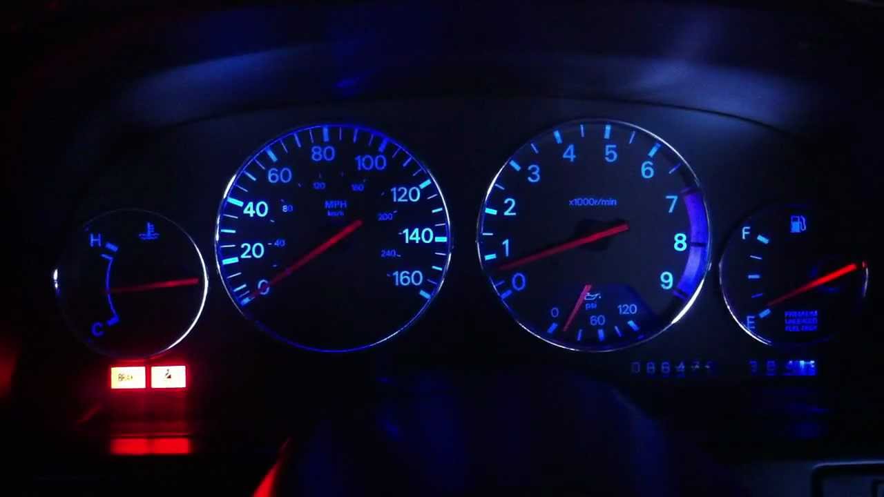 1996 Nissan 300zx N/A for sale: Interior Lights - YouTube