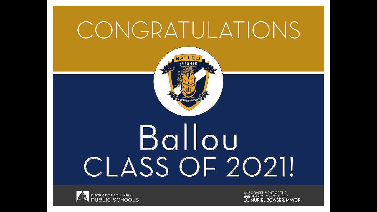 2021 Ballou High School Graduation - YouTube