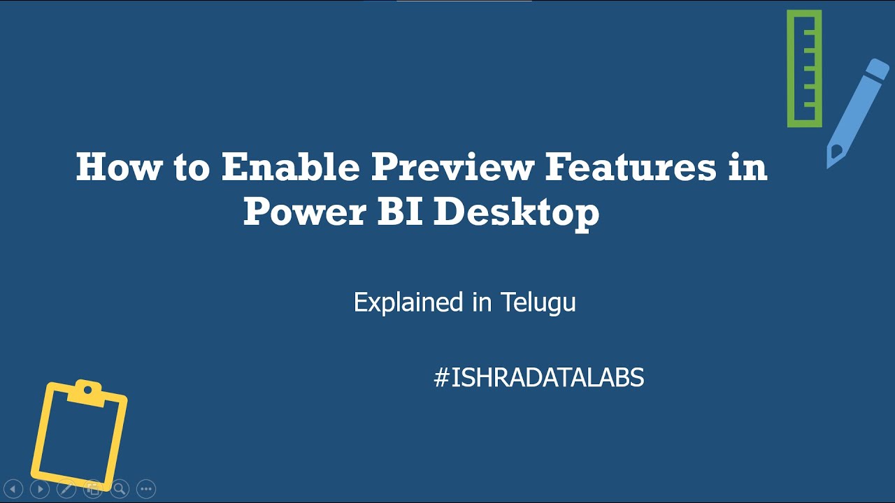 2)How to Enable Preview Features in Power BI Desktop |Explained in ...