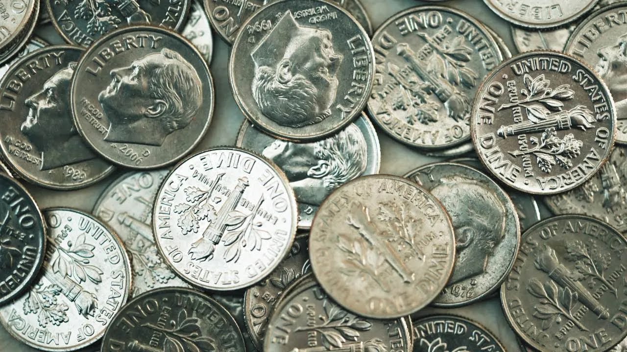 The Value Of Every U S Dime - YouTube