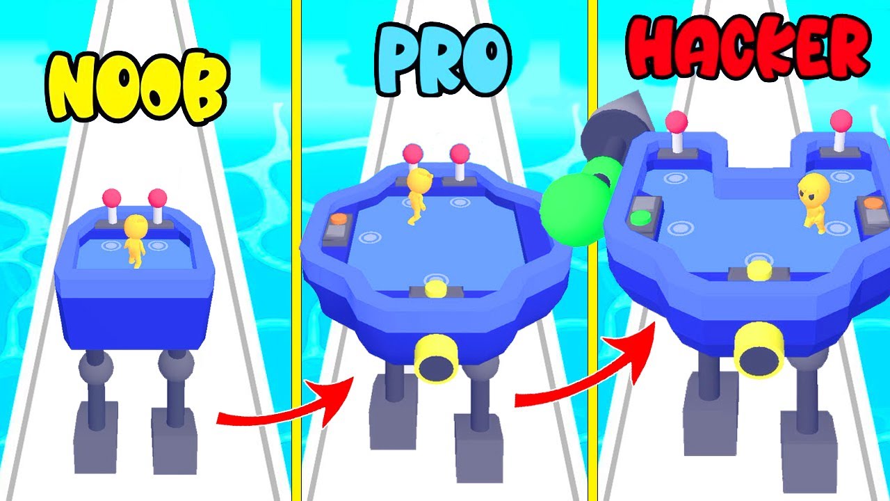 Evolution of Robot to Overpowered Machine in Mecha Run - YouTube