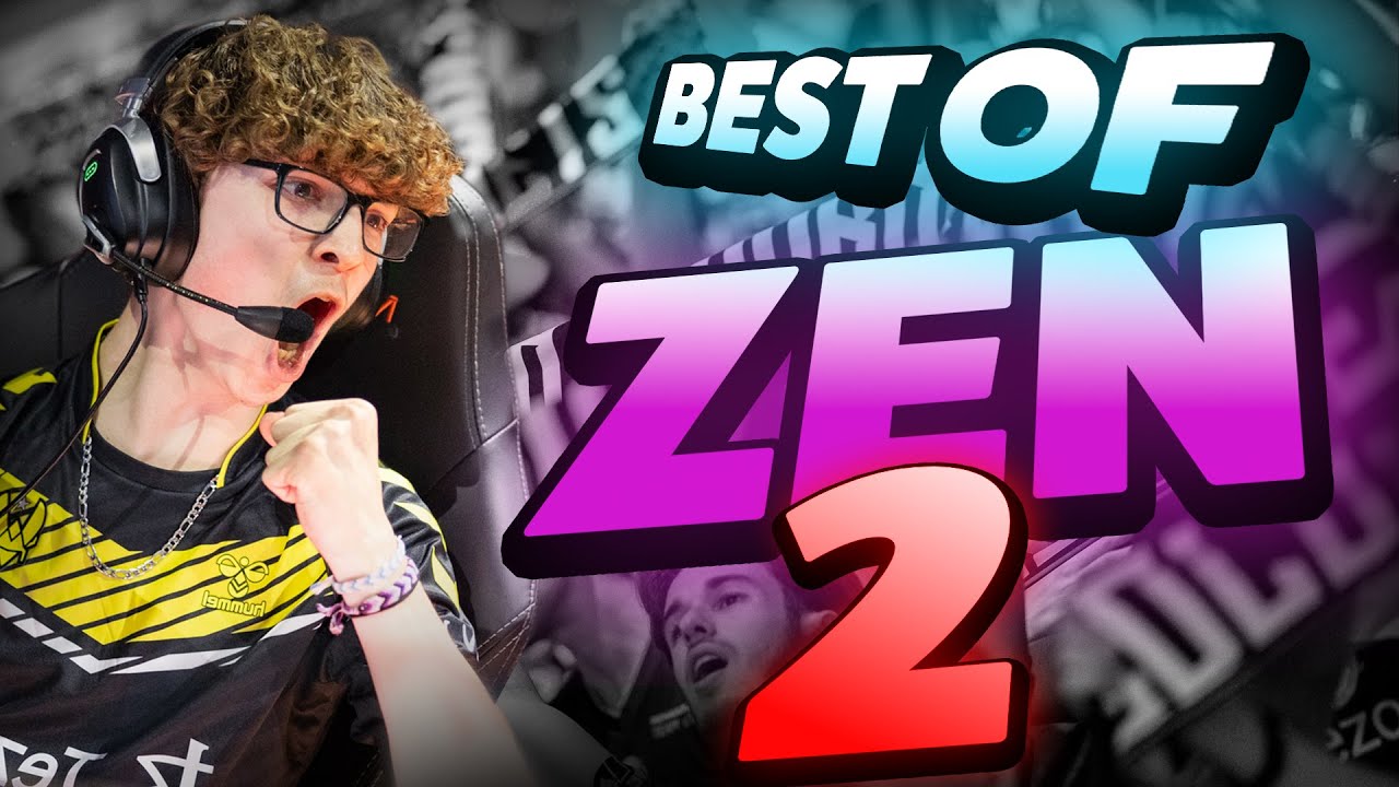 ZENs ROAD TO WORLD CHAMP | BEST OF ZEN #2 | ROCKET LEAGUE MONTAGE - YouTube