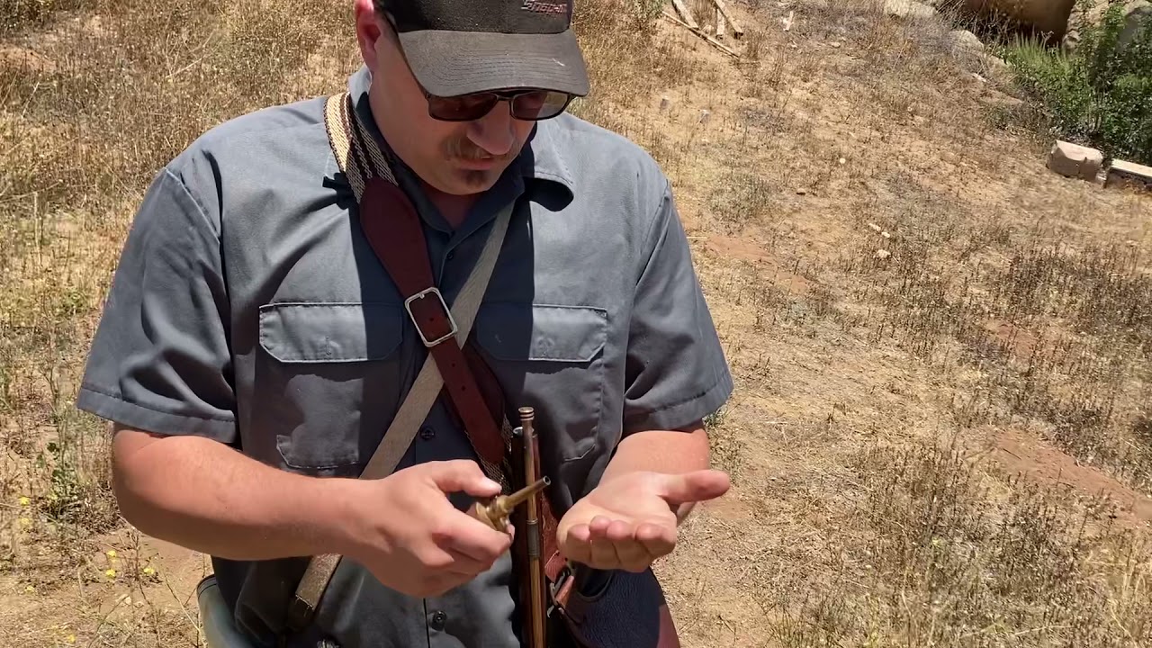Homemade Black Powder Flintlock Test - YouTube