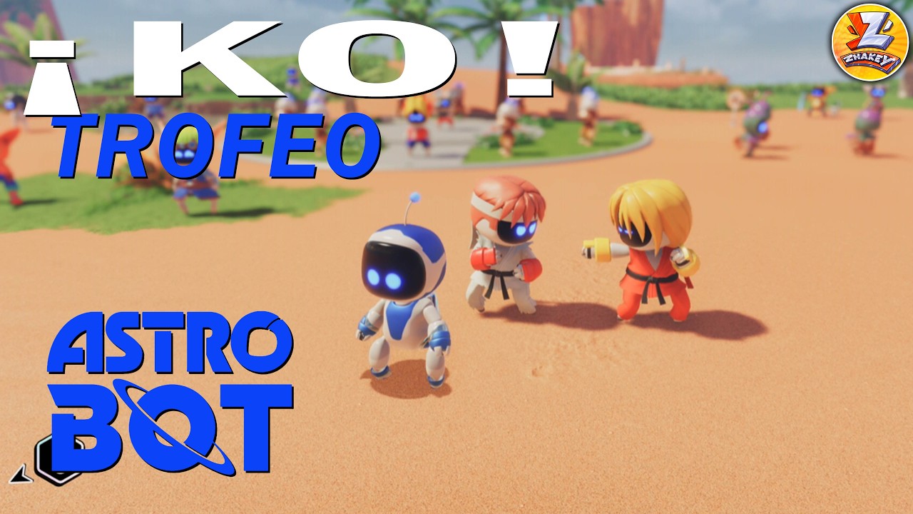 Astro Bot: Trofeo ¡KO! (KO!) - Luchadores callejeros - Ryu y Ken ...