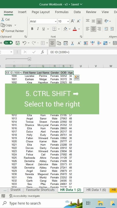 10 Awesome Excel Shortcuts In Real Life Example 🔥 Excel Exceltutorial