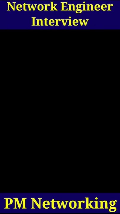 CCNA Interview Questions | Cisco CCNA Interview | Network Engineer Interview Questions and ...