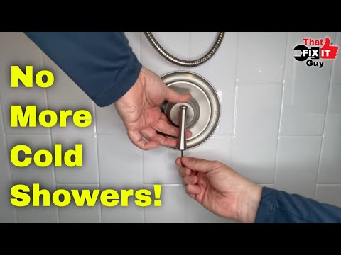 Quick Fix For Shower Not Getting Hot!