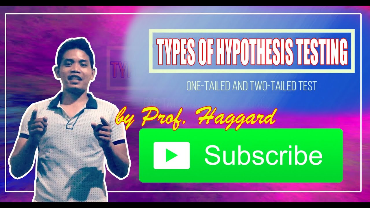Types Of Hypothesis Testing One tailed Two tailed Test YouTube types-of-hypothesis-testing-one-tailed-two-tailed-test-youtube