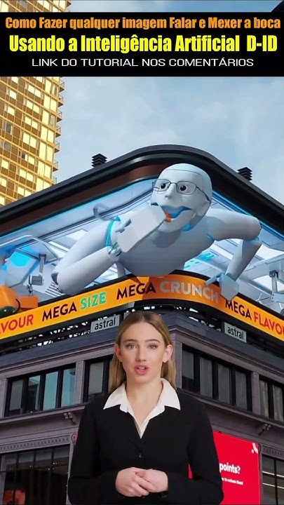 Como Fazer qualquer imagem Falar e Mexer a boca com Inteligência Artificial D ID Tutorial Rápido ...