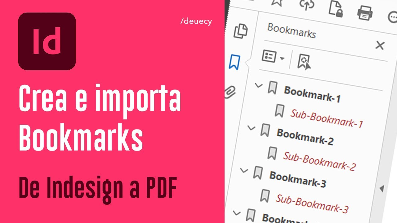 Cómo Crear Bookmarks en InDesign y Exportarlos a PDF | Tutorial Fácil y ...