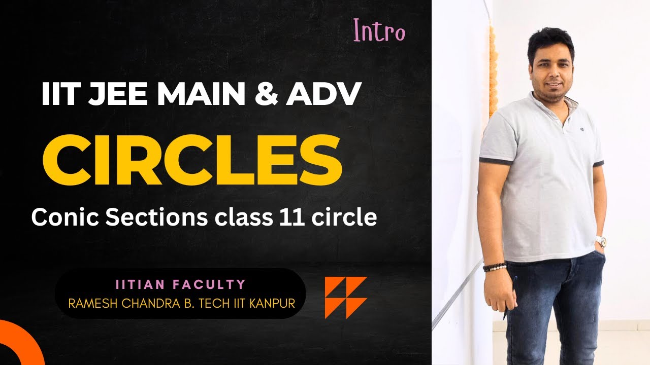 Introduction to Circle | Conic Sections class 11 circle | L1 P1 - YouTube