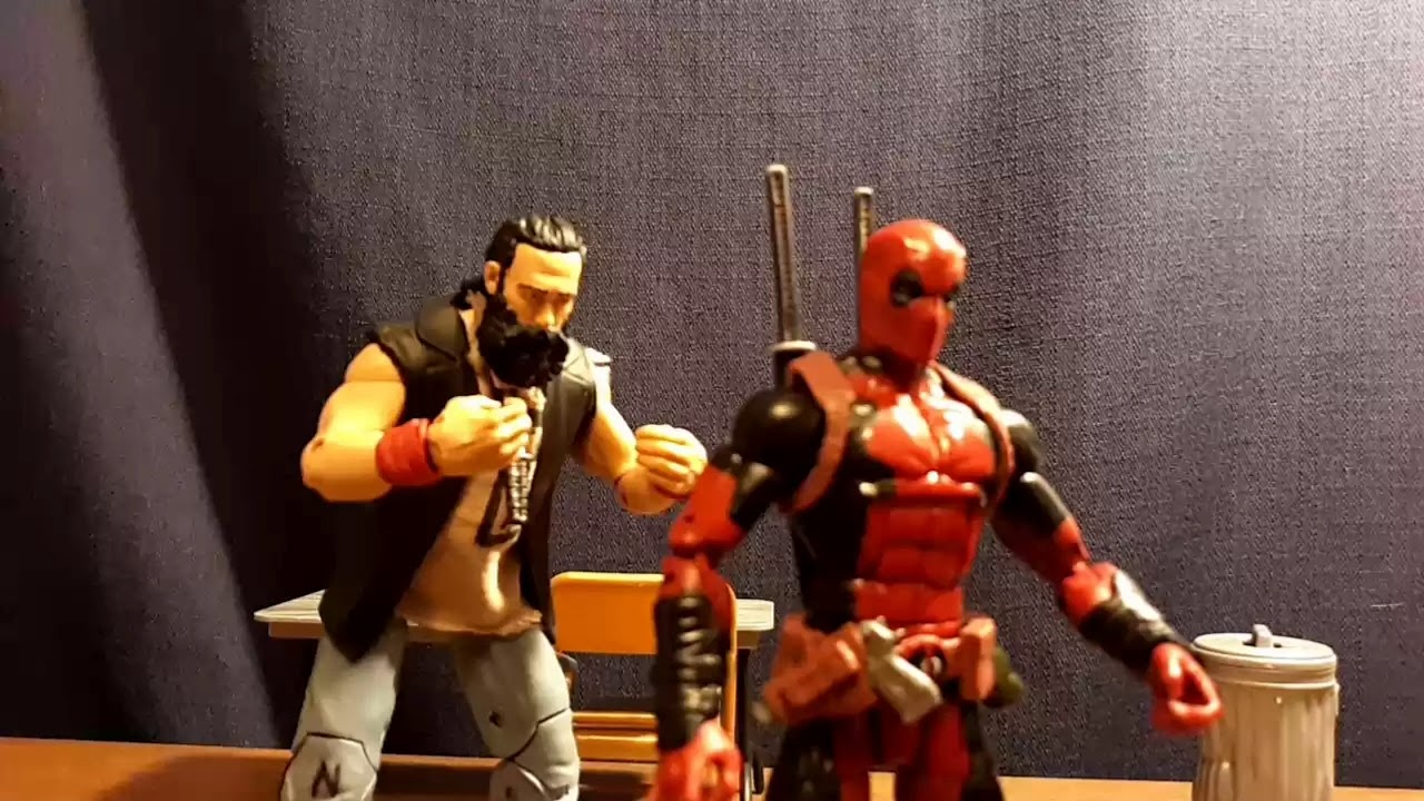 Deadpool stop motion - YouTube