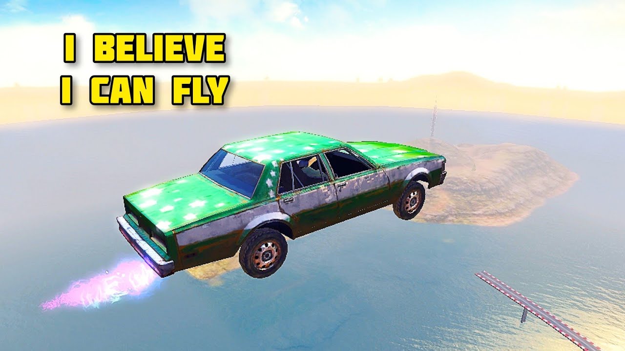 THIS OLD BROKEN SEDAN HAS A FLYING ABILITY | OFF THE ROAD OPEN WORLD ...