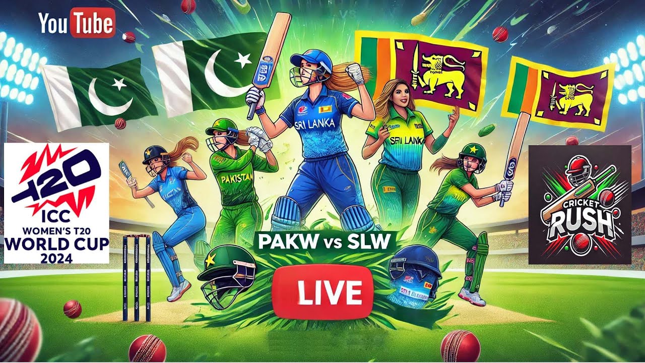 PAKW vs SLW লাইভ ম্যাচ | Pakistan Women vs Sri Lanka Women Live ...