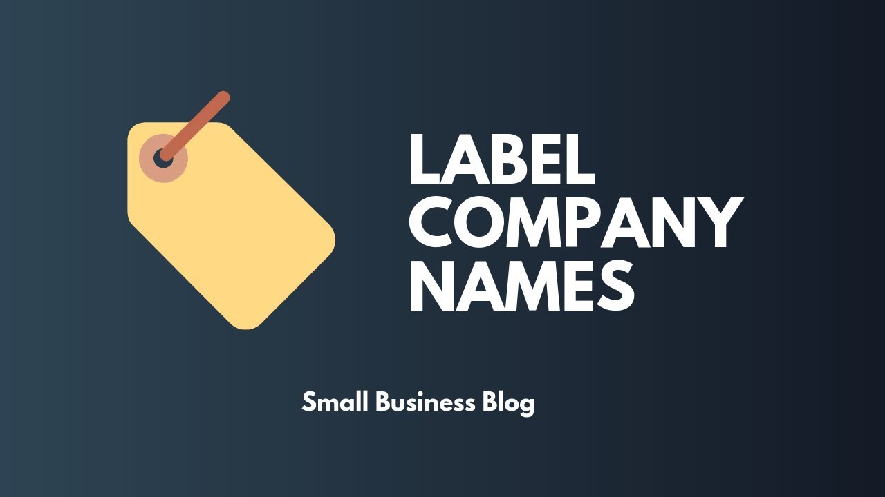 Creative Label Company Names creative-label-company-names