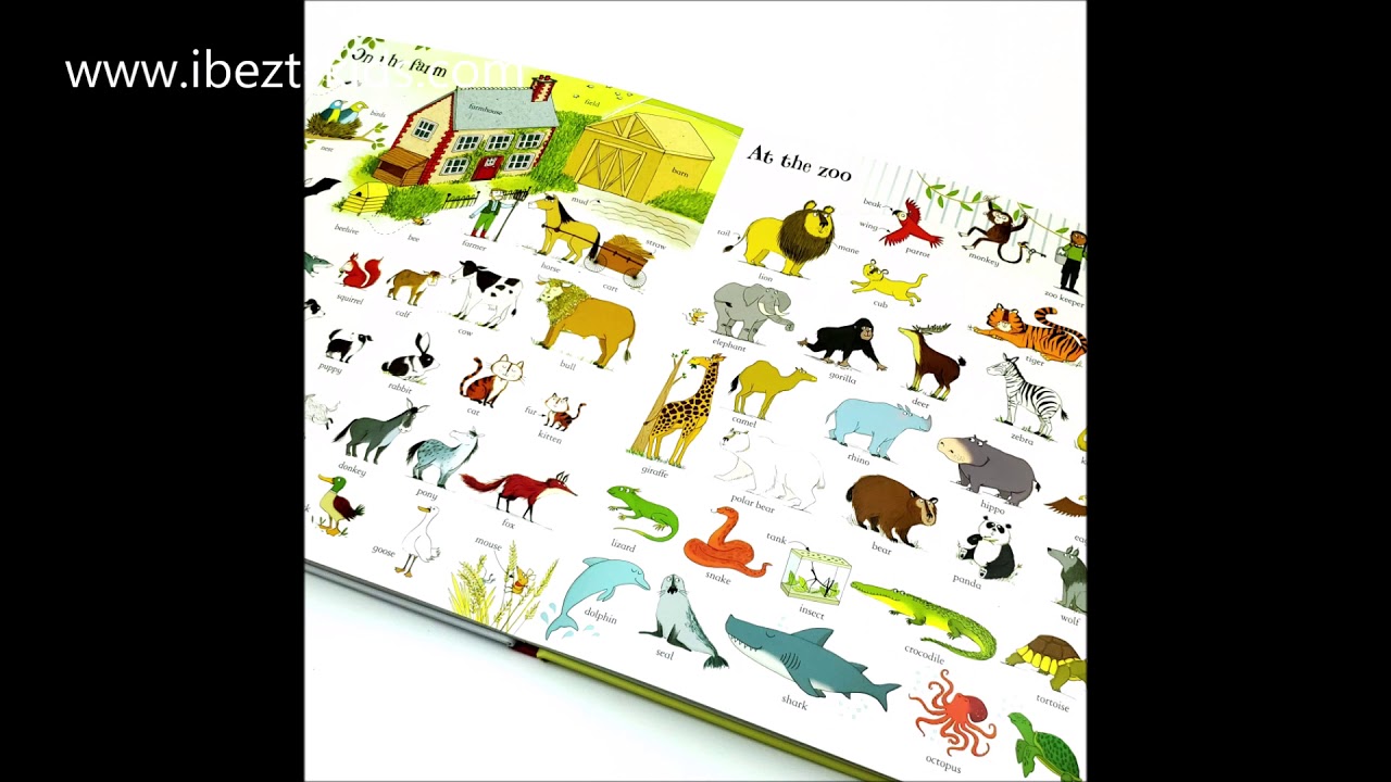 The Usborne Big Book of English Words - YouTube