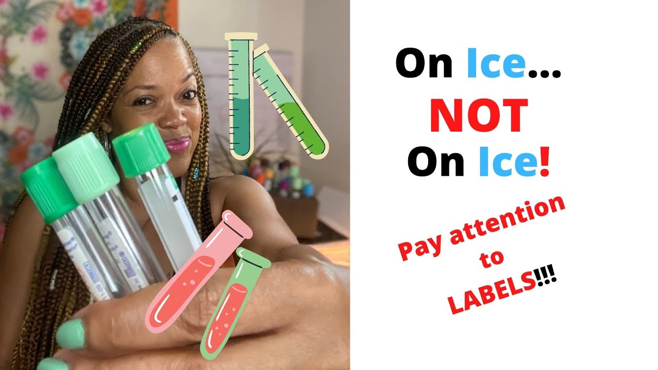 PHLEBOTOMY ON ICE?? IT'S ON THE LABEL!!!! #education #phlebotomy # ...