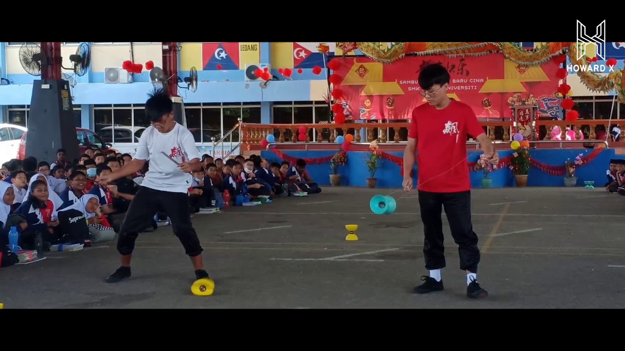 Diabolo Show in Celebrate CNY SMK Taman University (Afternoon Session ...