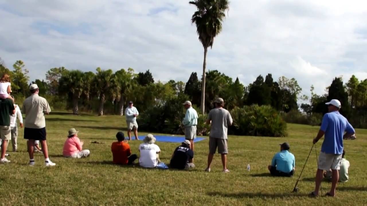 David Olson's 138' winning fly cast at the big gun shoot out, long ...