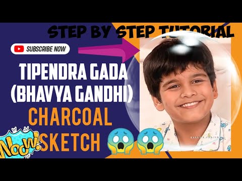 Tappu (Bhavya Gandhi) | Tarak Mehta ka ulta chasma | Easy way to draw ...