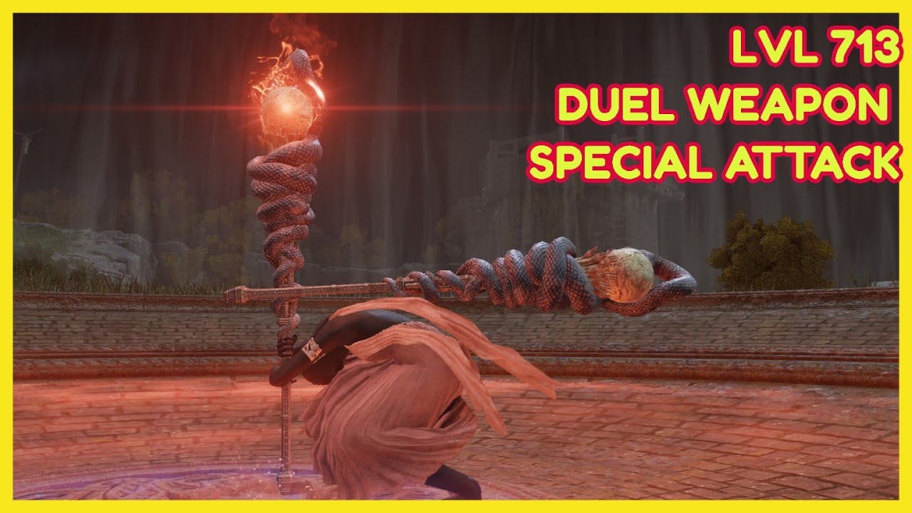 Elden Ring LVL 713 Duel Devourer's Scepter Max Upgraded Damage Showcase ...