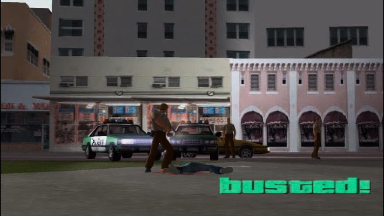 GTA Vice City Busted Compilation #49 - YouTube