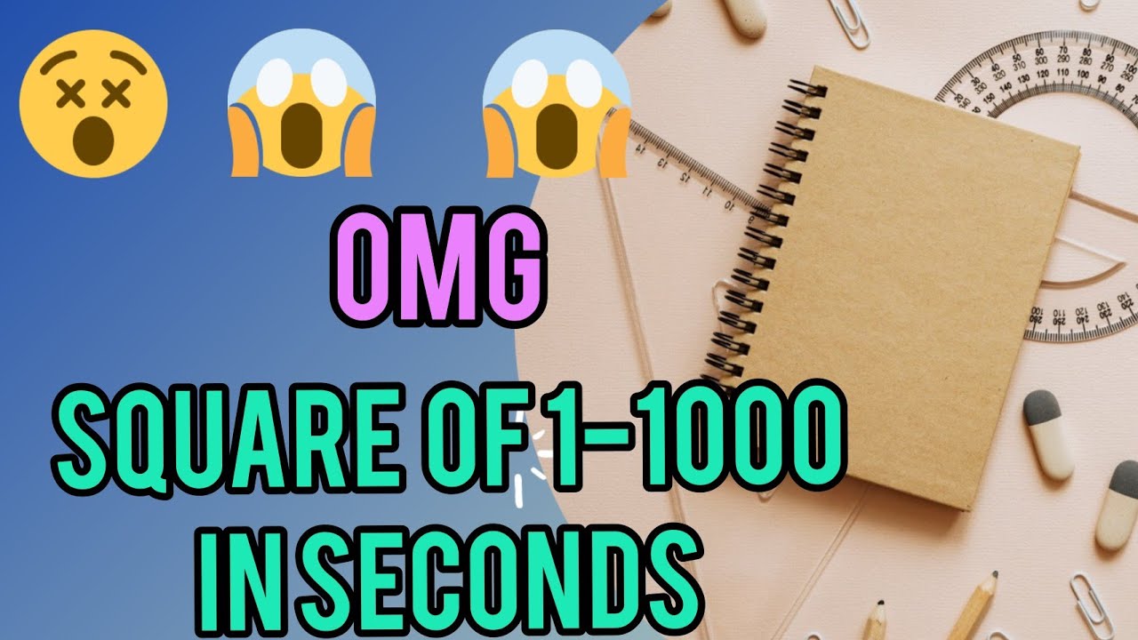 square Of Any Number In Few Seconds shorts YouTube square Of Any Number In Few Seconds shorts YouTube