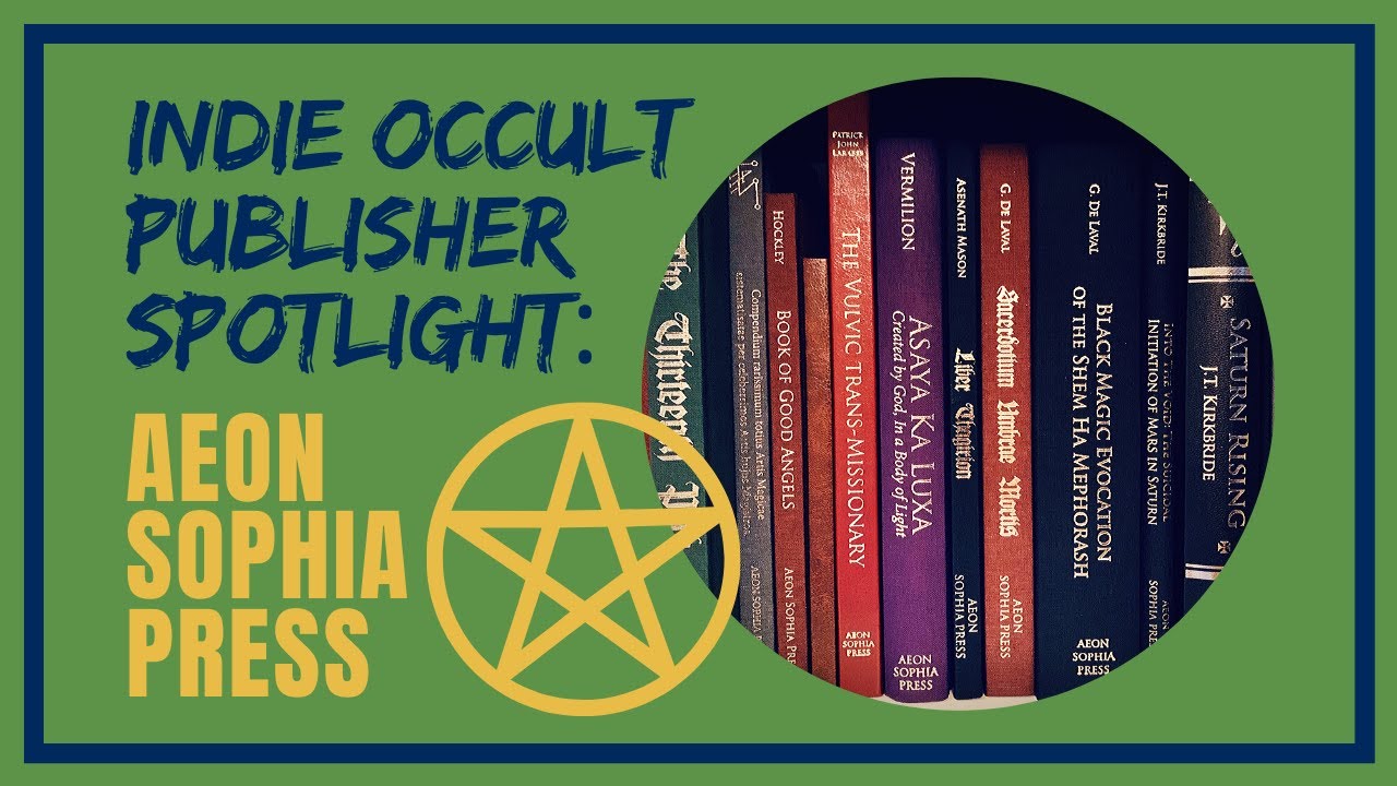 Indie Publisher Spotlight on Aeon Sophia Press - YouTube