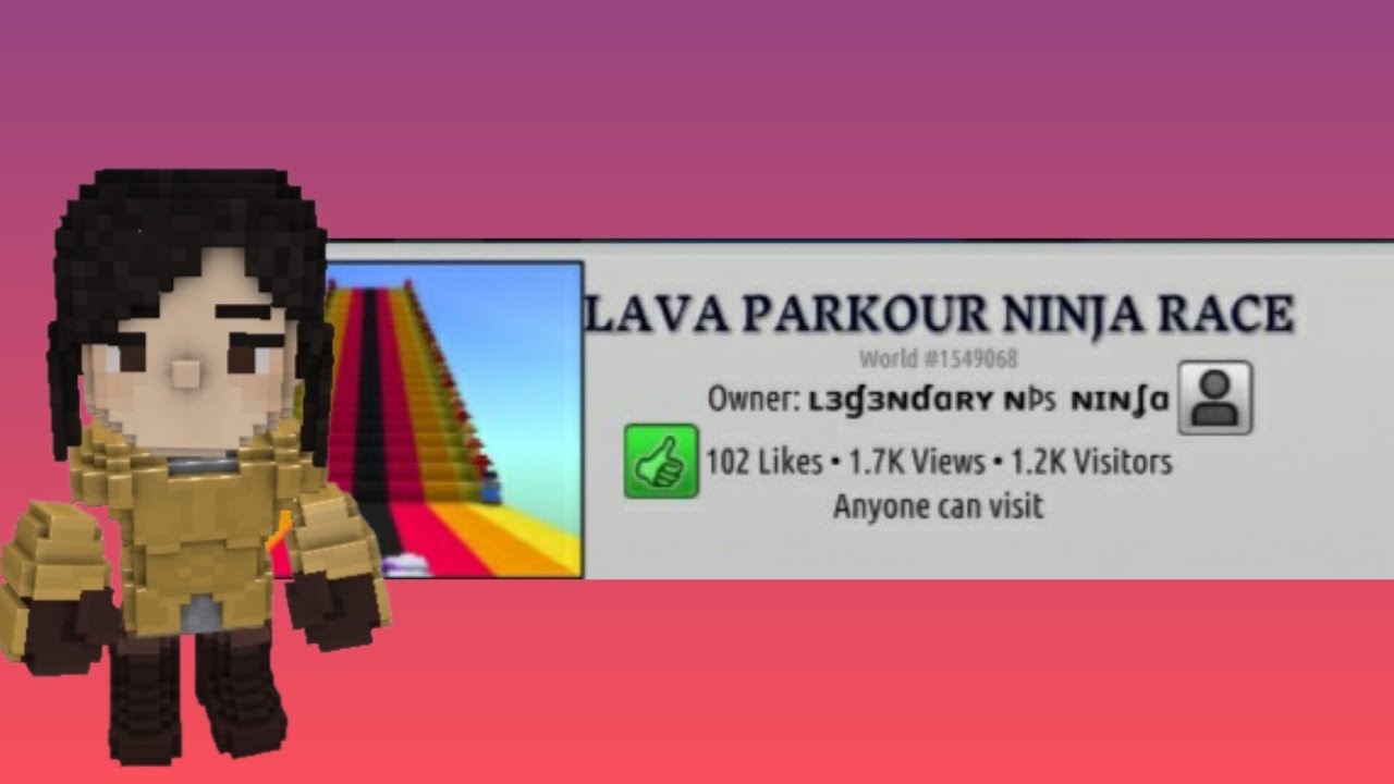 WORLD FRVR | PARKOUR NINJA LAVA - YouTube