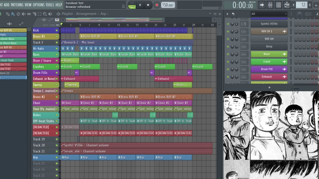 Eurobeat Riff Demo #1 - YouTube