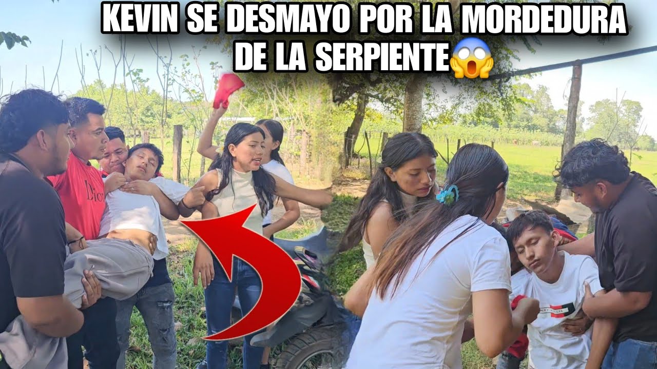 KEVIN Se DESMAYO Por La Mordedura Que Le Iso La Serpiente😱Todos ...