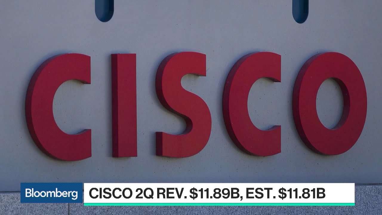 Cisco's Sales Rise for First Time in Eight Quarters - YouTube