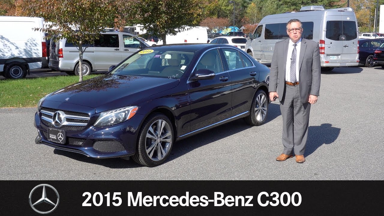 2015 Mercedes-Benz C-Class C300 4MATIC® video tour with Bob - YouTube