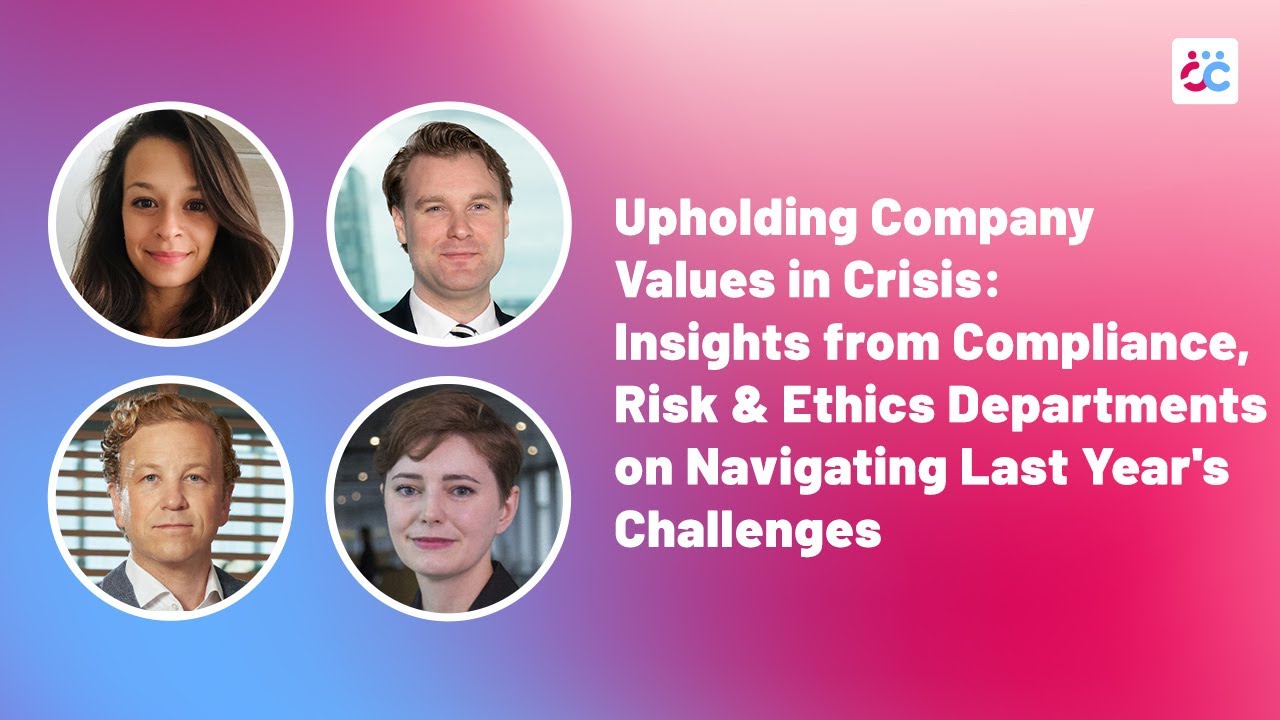 ECEC 2023 | Upholding Company Values in Crisis - YouTube