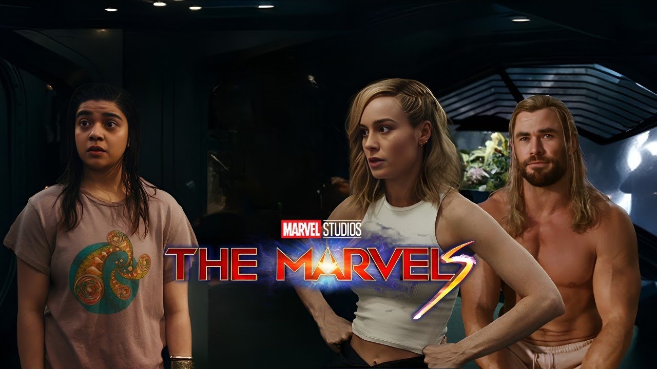THE MARVELS | Brie Larson Movie | Marvel Studios | Thor and Captain ...