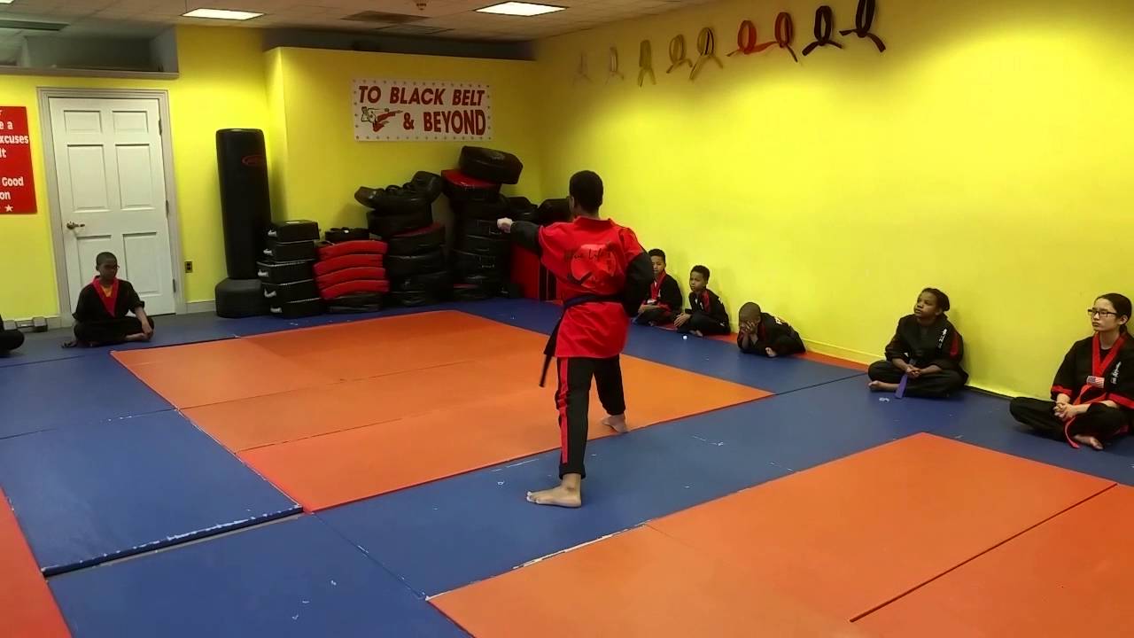 Blue life karate study guide : 9 point drill movement - YouTube