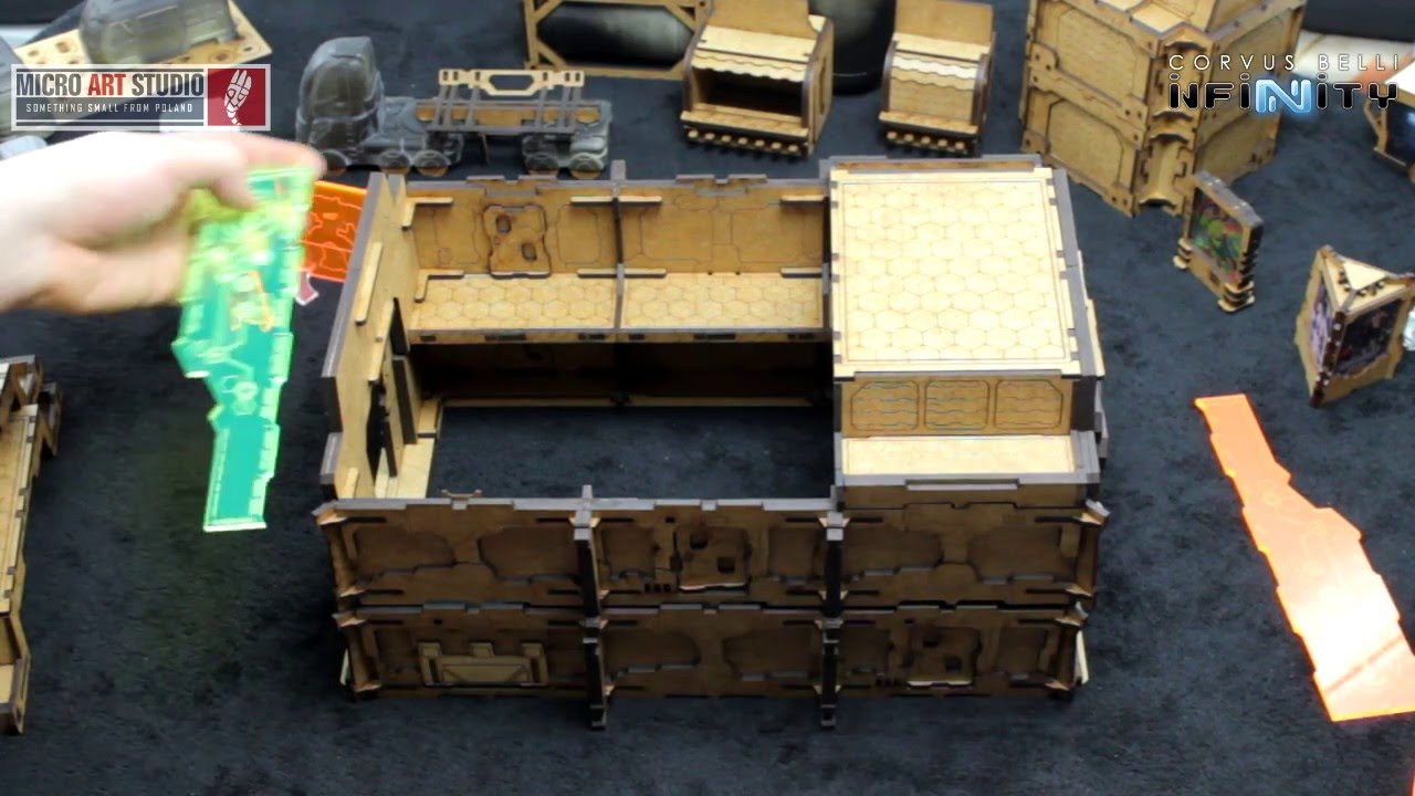 Warehouse Terrain Designed for Infinity - YouTube