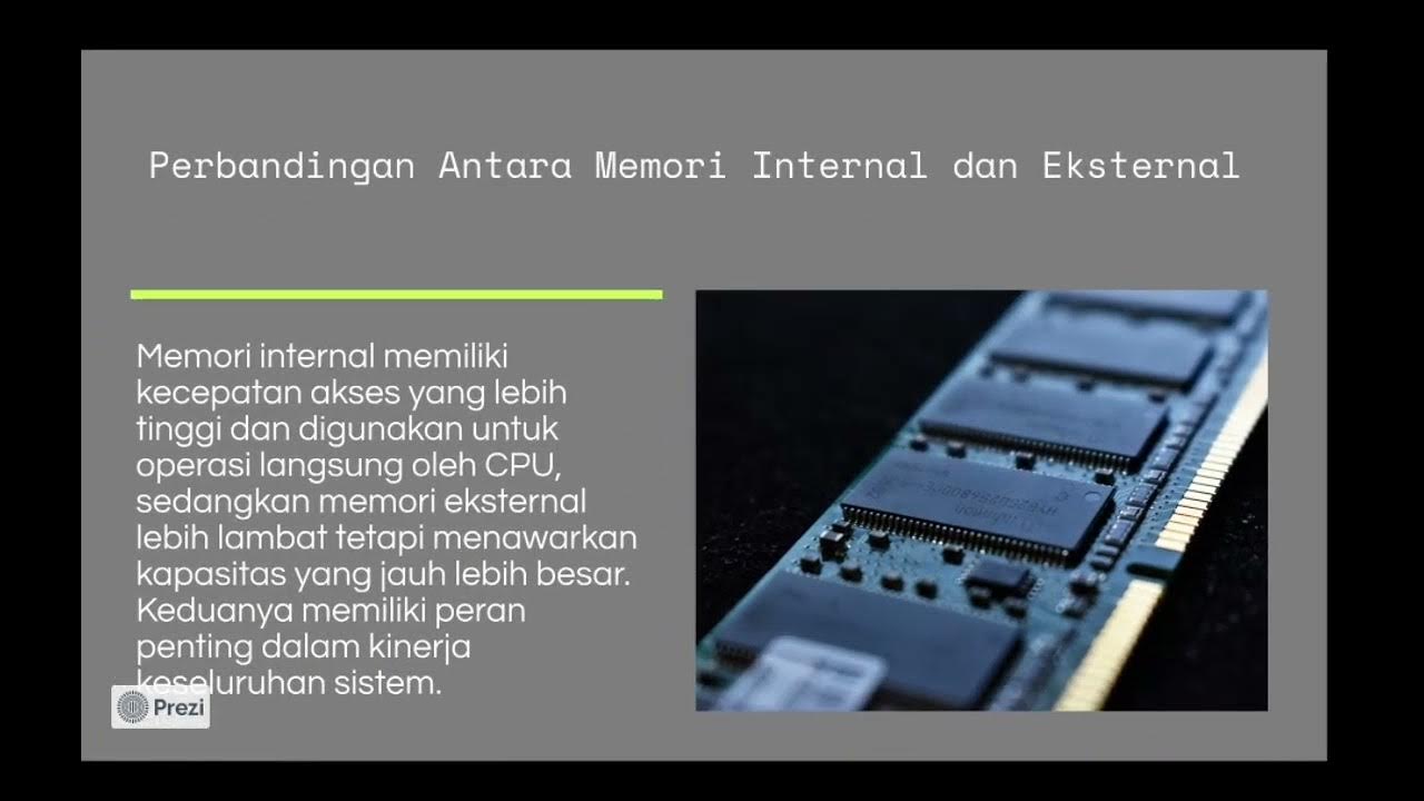 Materi sistem bus, memori internal dan eksternal, dan input dan output - YouTube